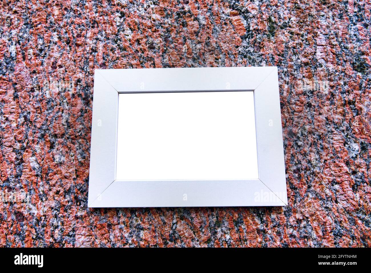 Modernist interior and picture frame, Official Building Design. granite ...