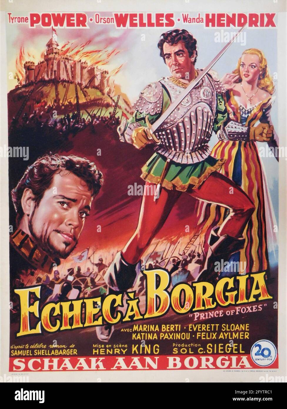 Leon shamroy tyrone power hi-res stock photography and images - Alamy