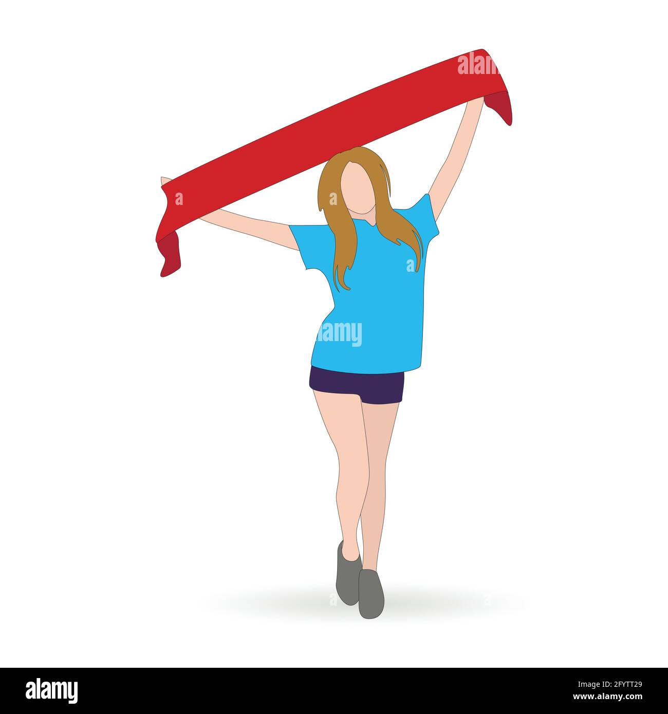 Sport victory emotion Stock Vector Images - Alamy