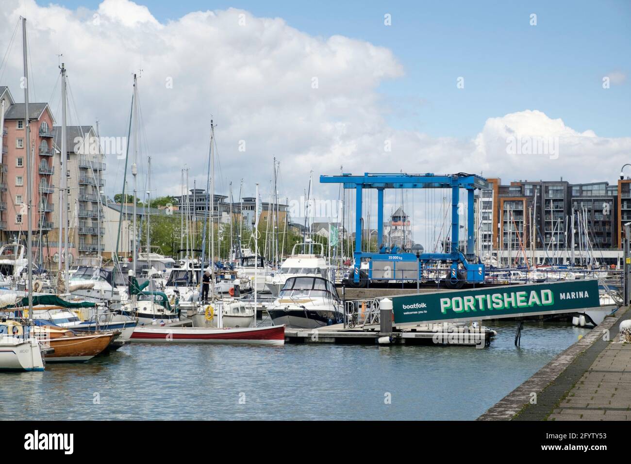 Portishead marina yachts hi-res stock photography and images - Alamy