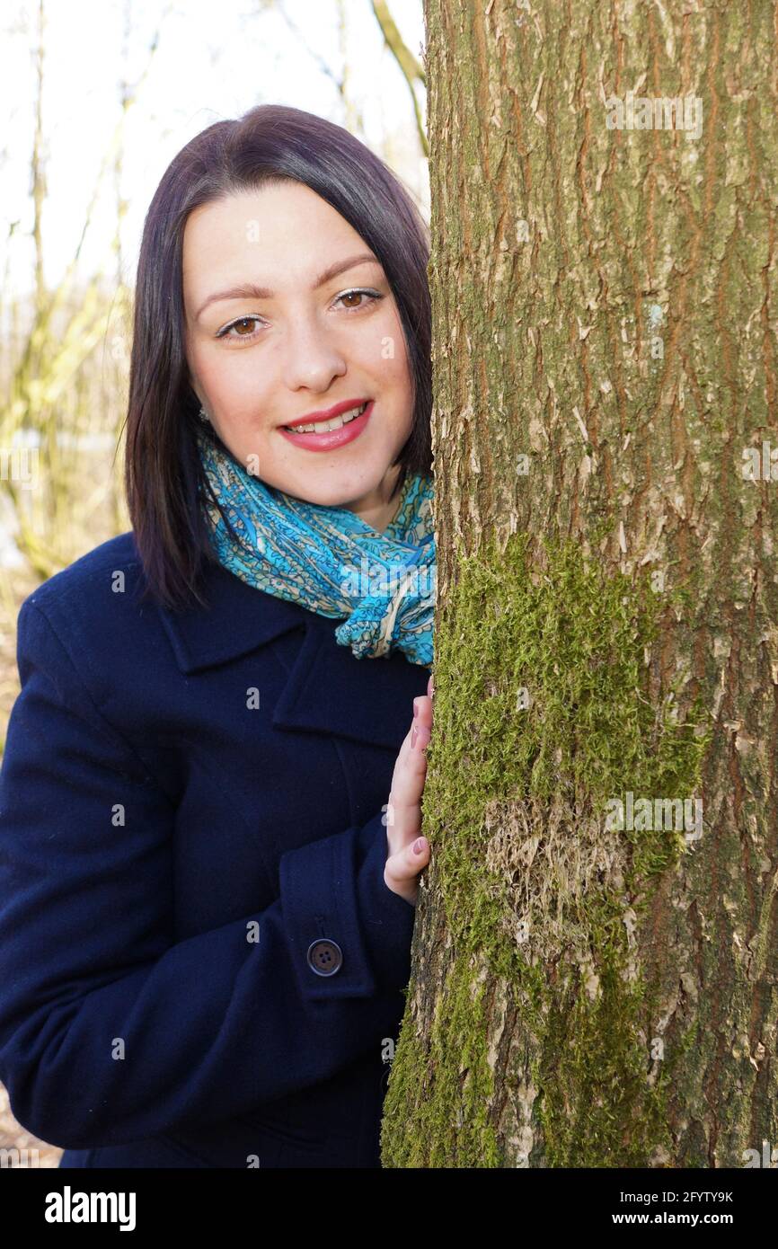 Standingbehind hi-res stock photography and images - Alamy