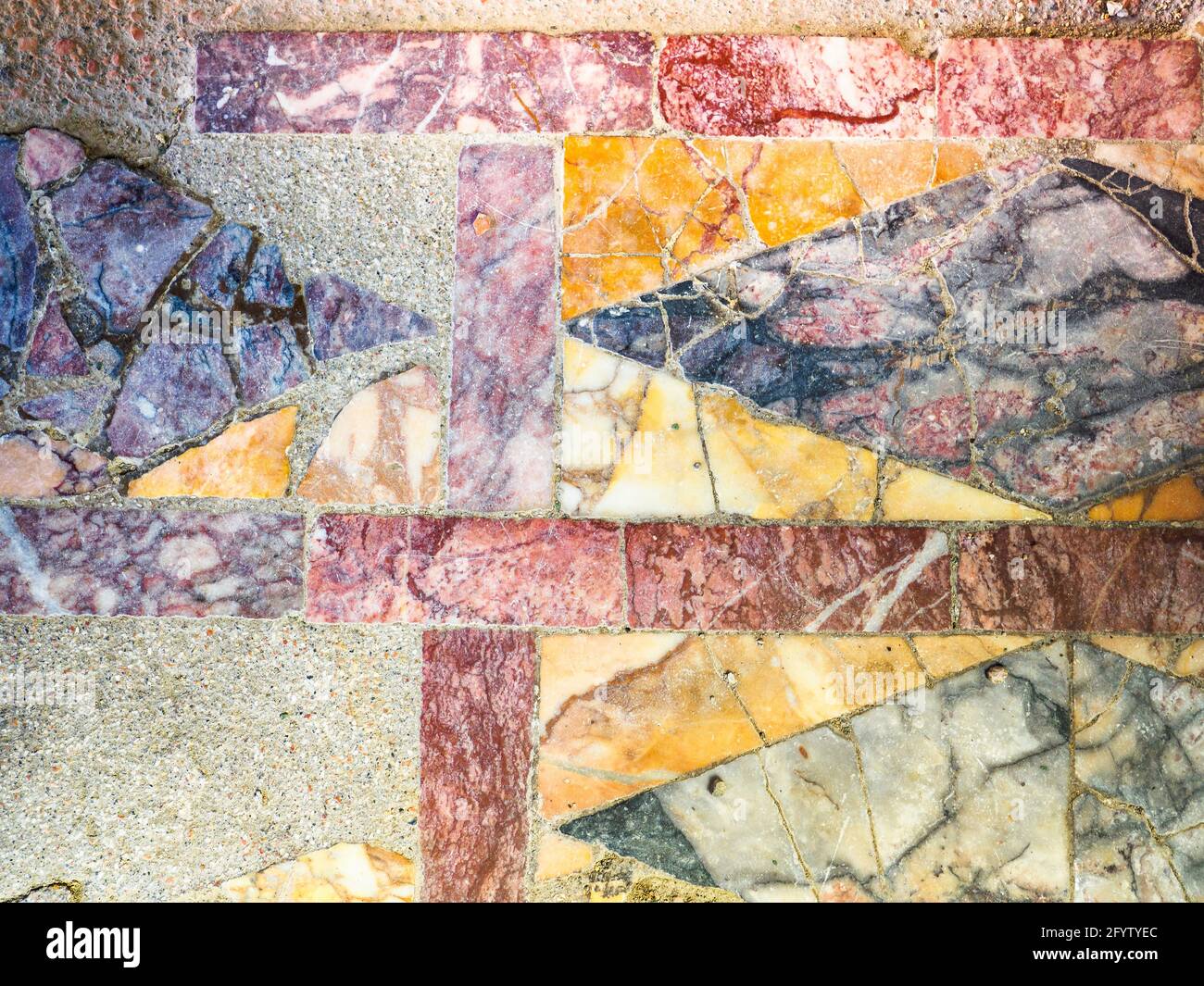 Roman mosaic pavement hi-res stock photography and images - Alamy