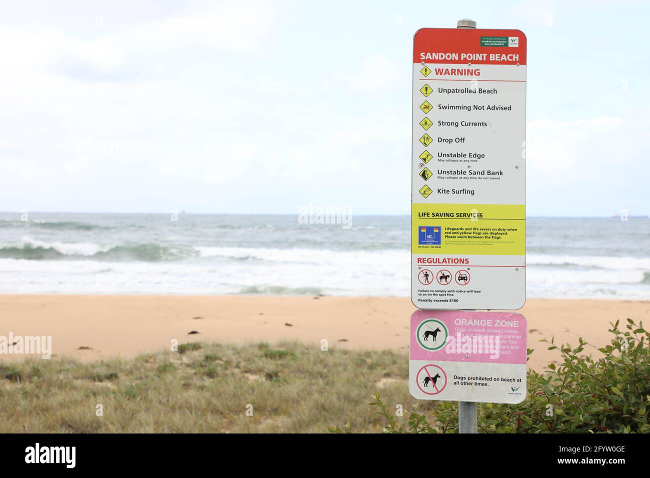 Sandon Point Beach, Bulli, NSW, Australia Stock Photo - Alamy