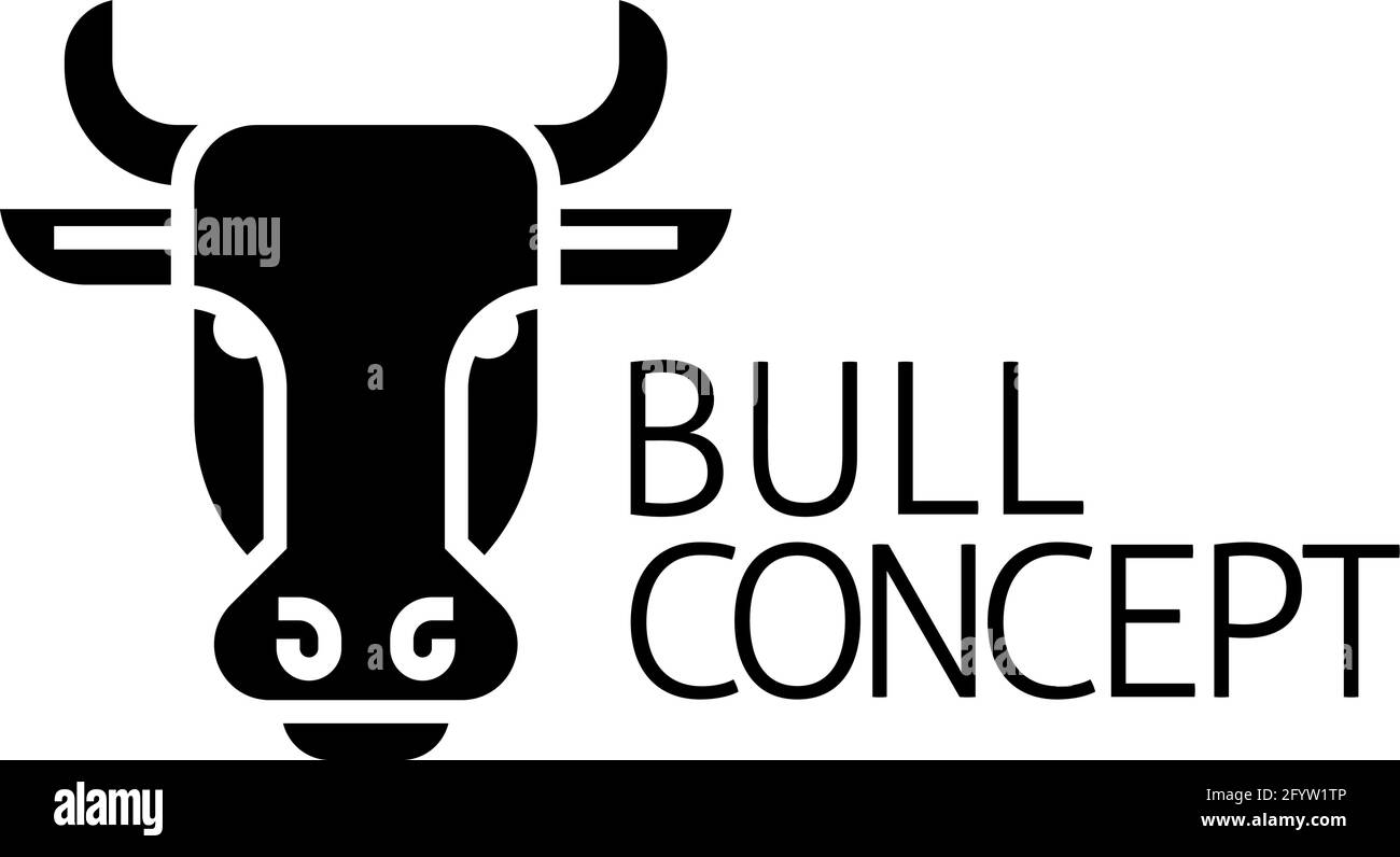 Bull and sign Black and White Stock Photos & Images - Alamy