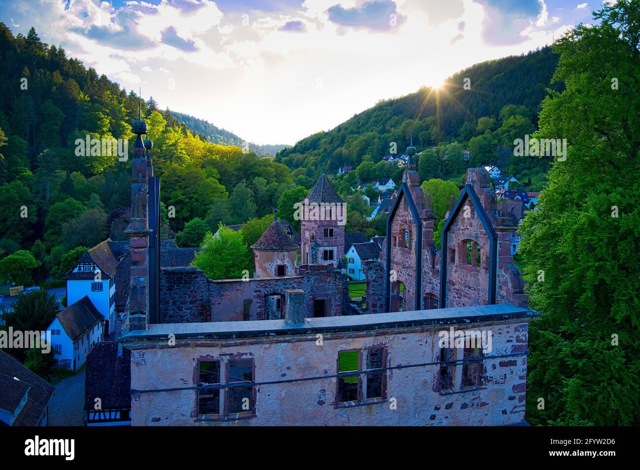 Hirsau Calw Schwarzwald Black Forest Germany Stock Photo - Alamy