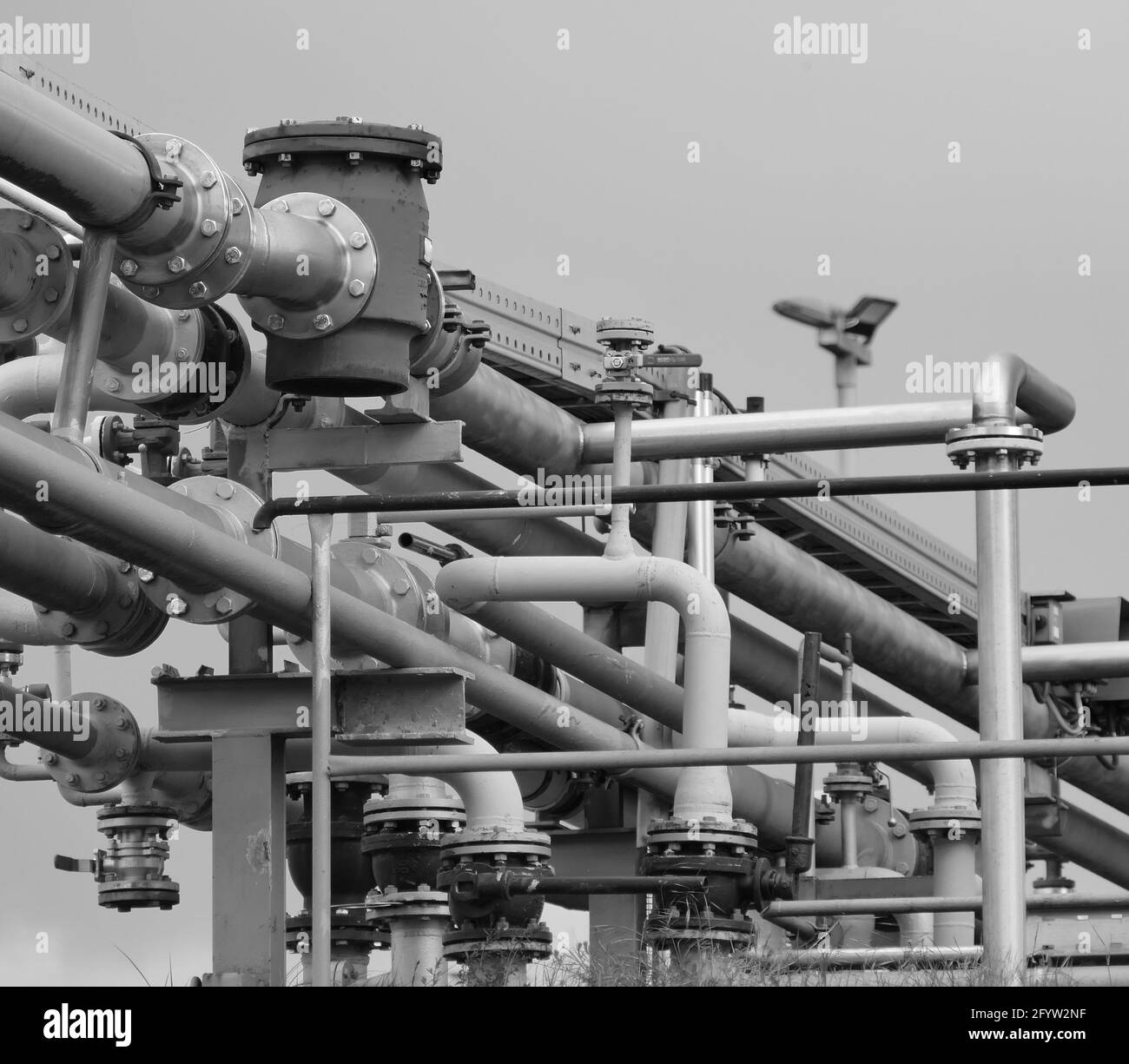 Old industrial factory Black and White Stock Photos & Images - Alamy