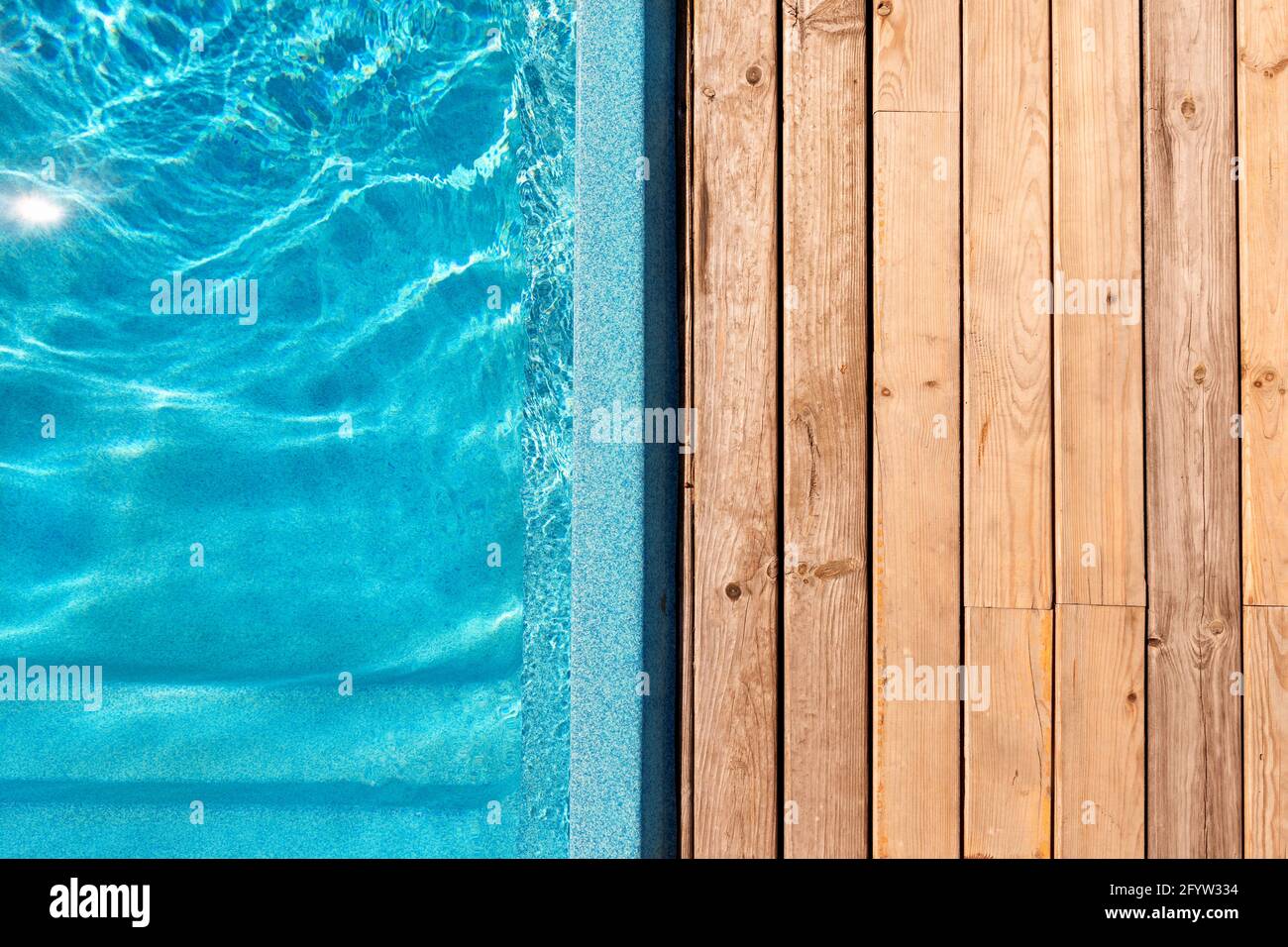 New modern fiberglass plastic swimming pool entrance step with clean ...