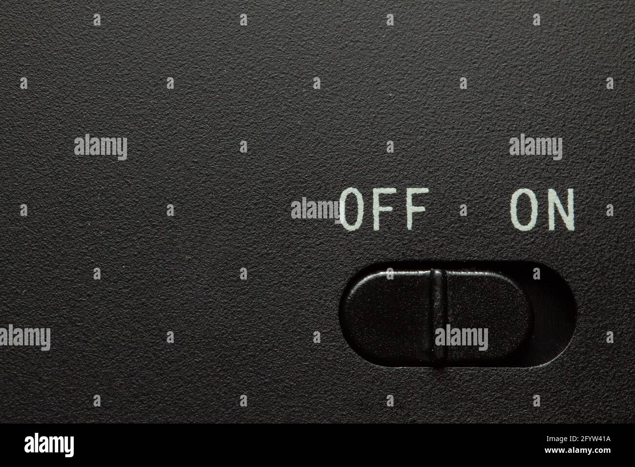 ON / OFF switch Stock Photo - Alamy