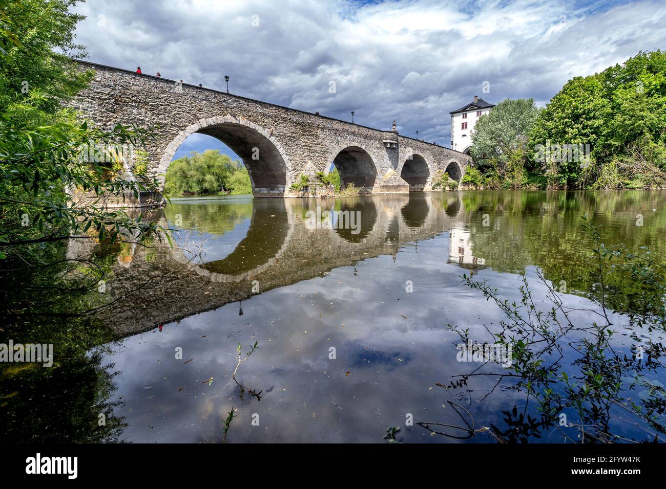 Medieval bridge and germany hi-res stock photography and images - Alamy
