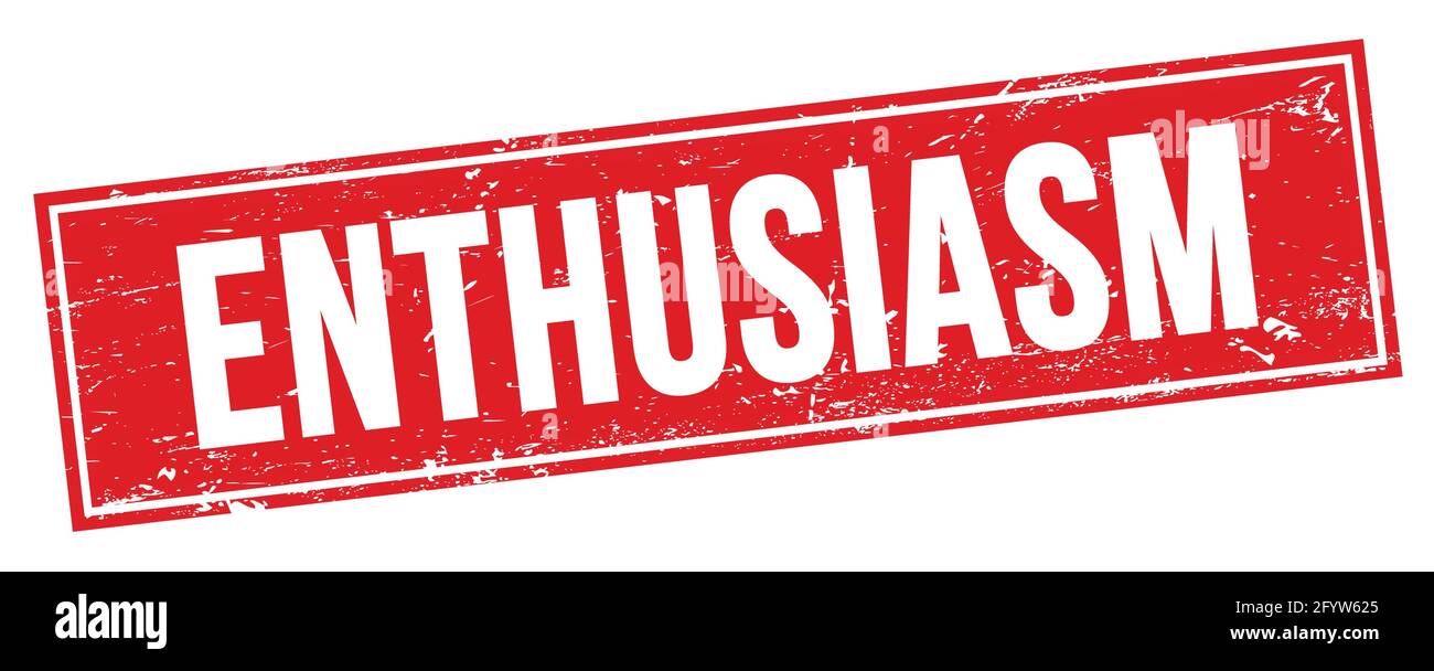 Enthusiasm stamp hi-res stock photography and images - Alamy