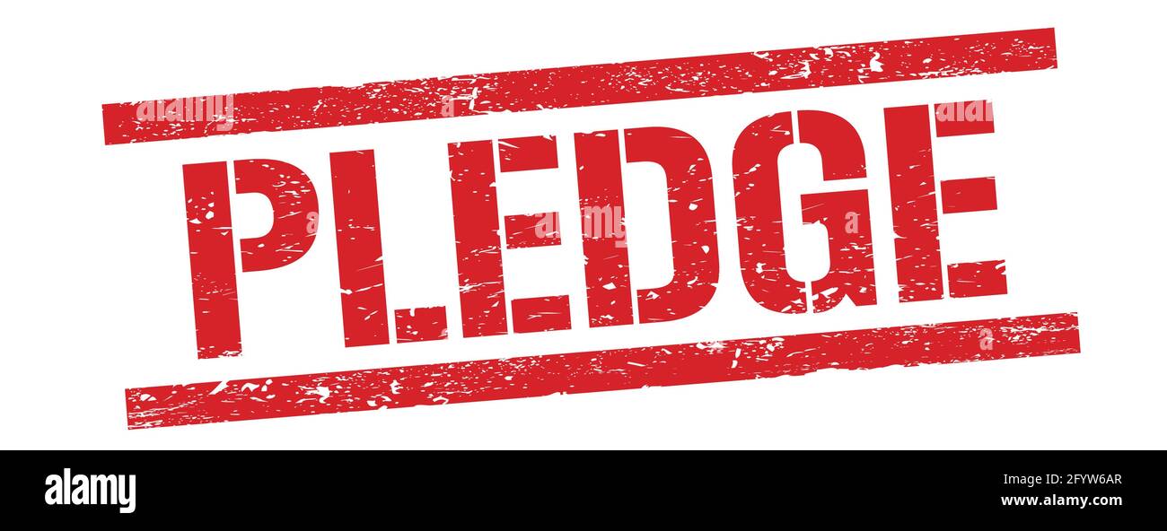 Pledge stamp hi-res stock photography and images - Alamy