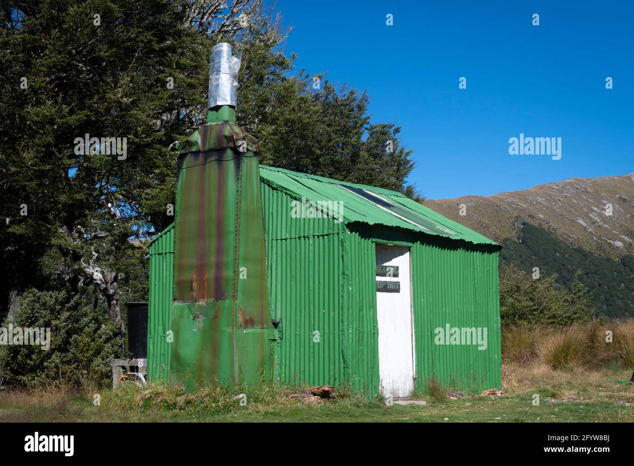 Hike to bealey spur hut hi-res stock photography and images - Alamy