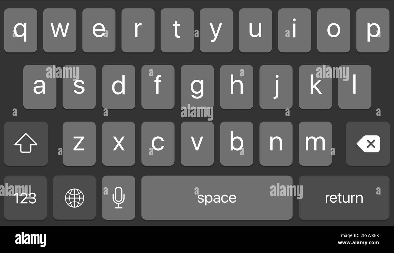 Abc Keypad Stock Vector Images - Alamy