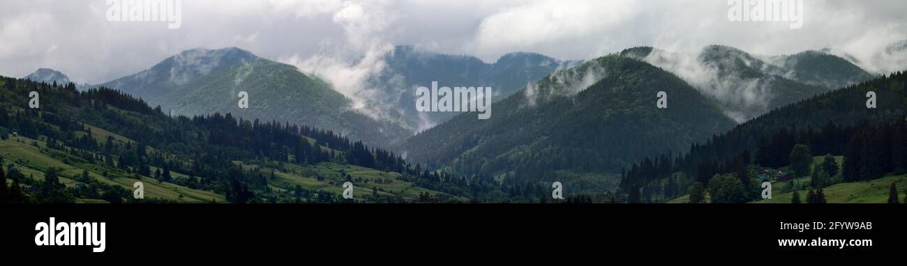 Rain falling hills hi-res stock photography and images - Alamy