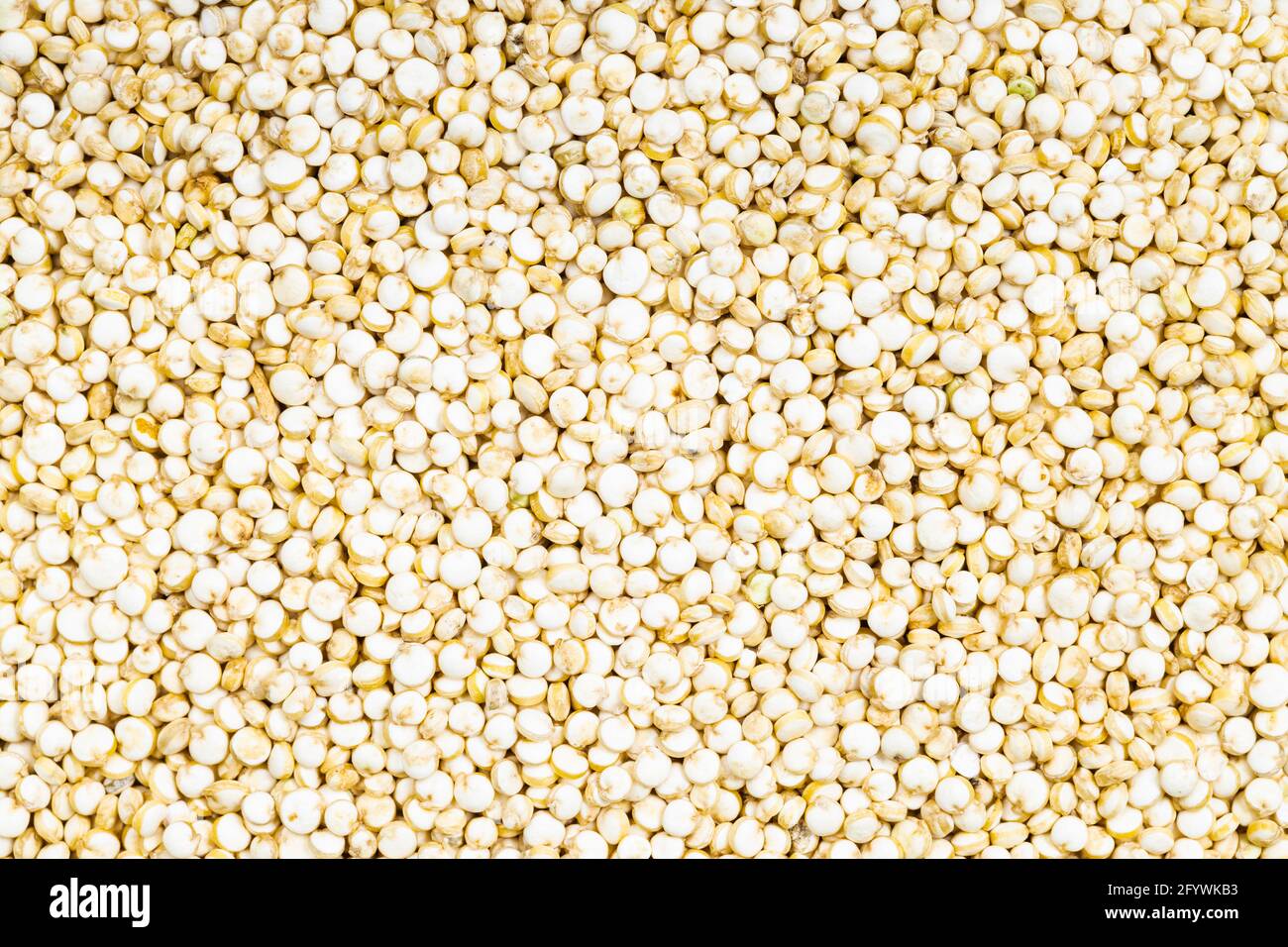 food background - many uncooked quinoa grains Stock Photo - Alamy