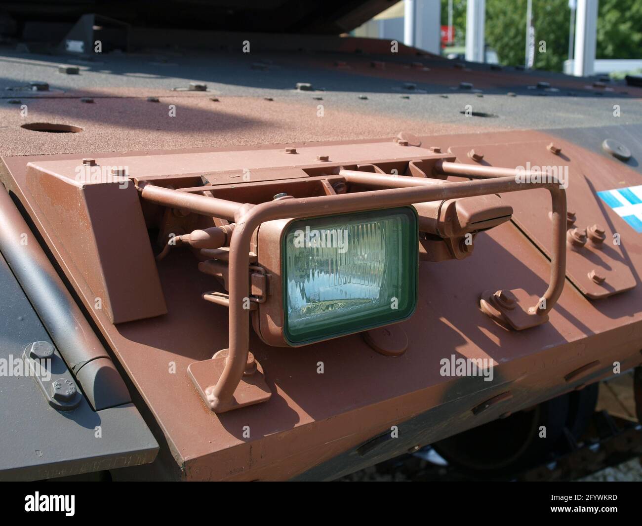 Paris, France - June.18.2008: Greek army "Leopard 2A6 HEL" tank at ...