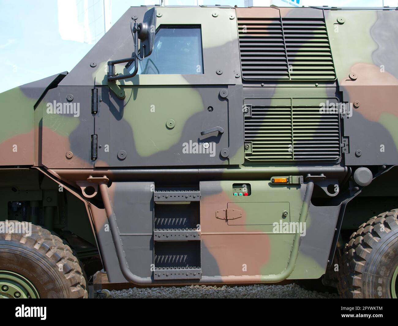 Paris, France - June.18.2008: German KMW ATF Dingo 2 at Eurosatory 2008 ...