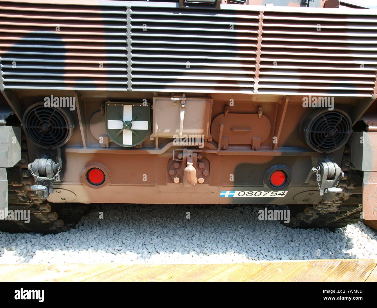 Paris, France - June.18.2008: Greek army "Leopard 2A6 HEL" tank at ...