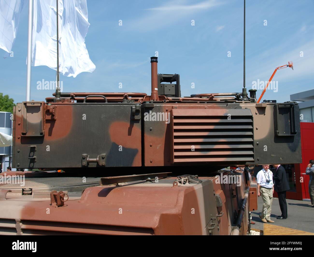 Paris, France - June.18.2008: Greek army "Leopard 2A6 HEL" tank at ...