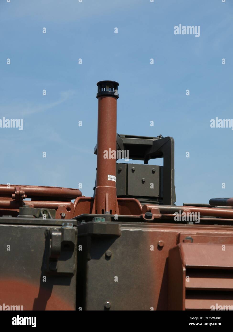 Paris, France - June.18.2008: Greek army "Leopard 2A6 HEL" tank at ...