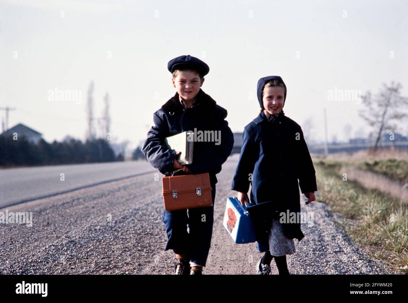 Mennonite children hi-res stock photography and images - Alamy