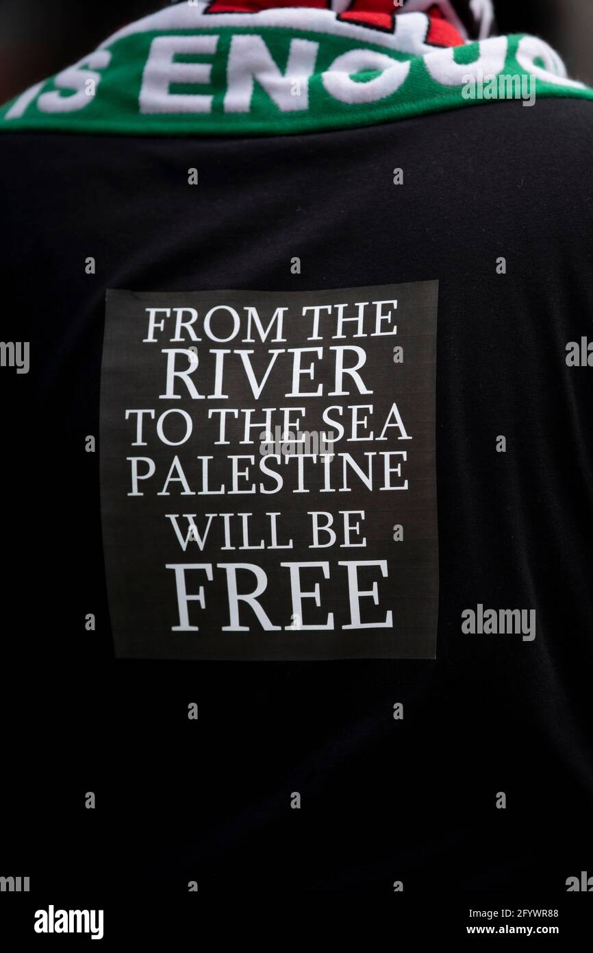 Palestine solidarity rally and march. Media City, Manchester, UK. 29 ...