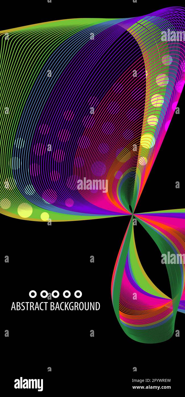 Abstract colorful background graphics template with blended multiple ...