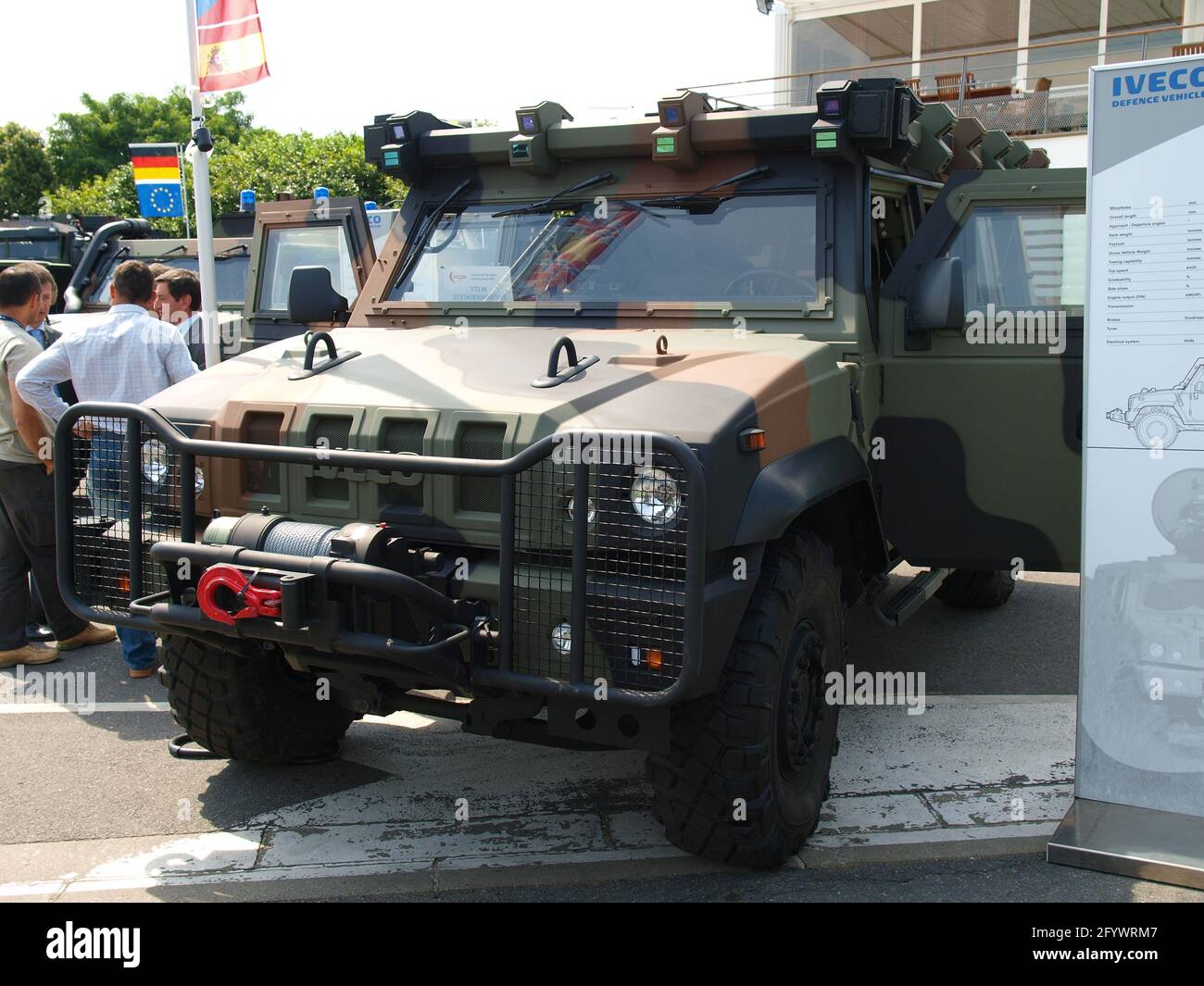 Paris, France - June.18.2008: Iveco LMV (Light Multi-role Vehicle) at ...