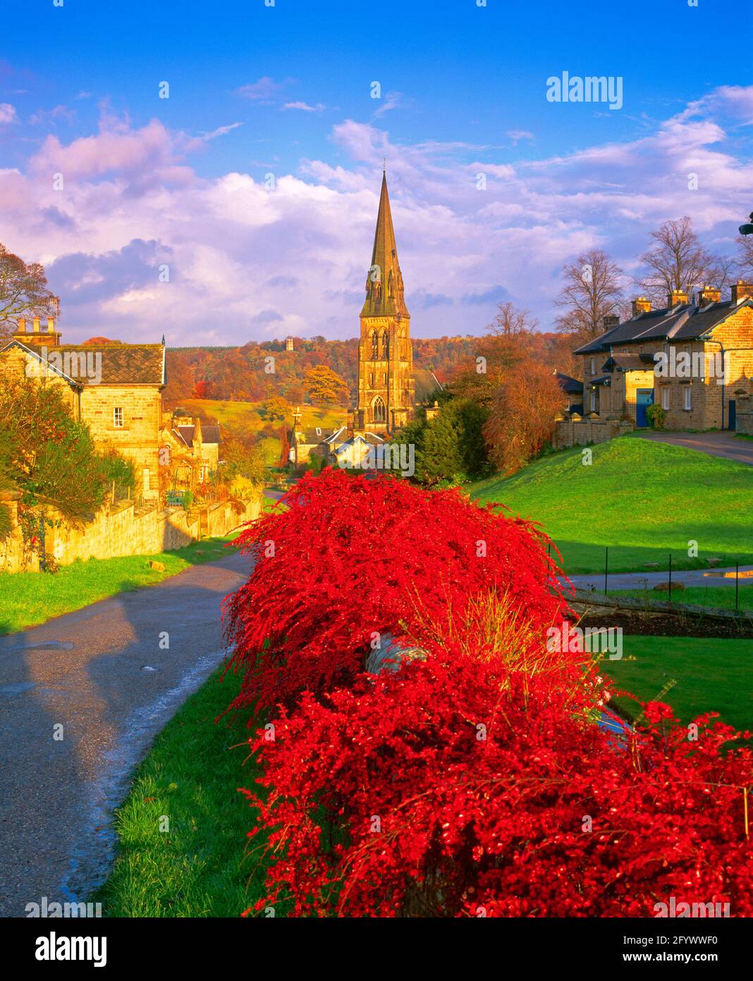 Edensor gardens hi-res stock photography and images - Alamy