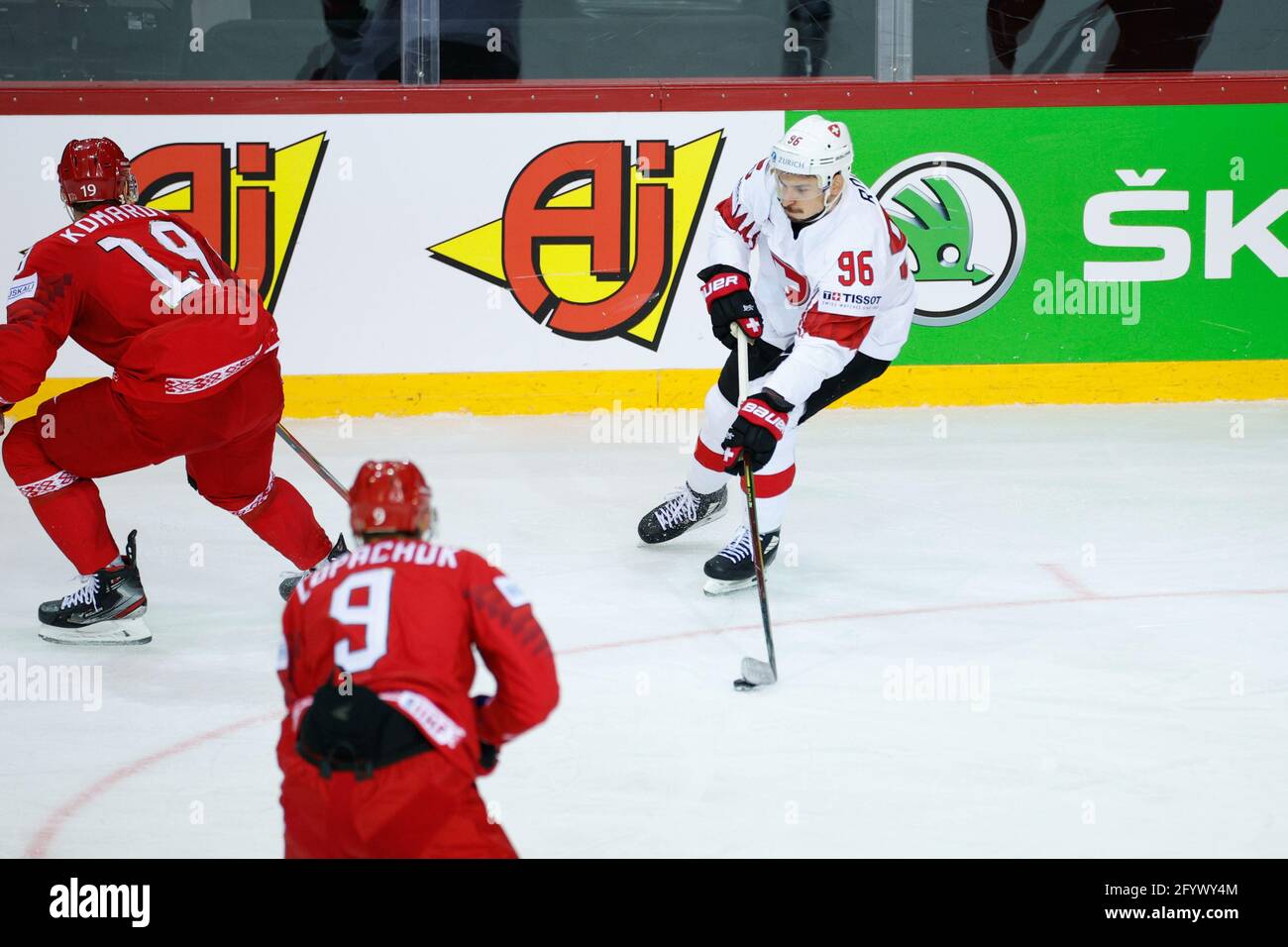 30.05.2021, Riga, Olympic Sports Centre, Belarus vs Switzerland (2021 ...