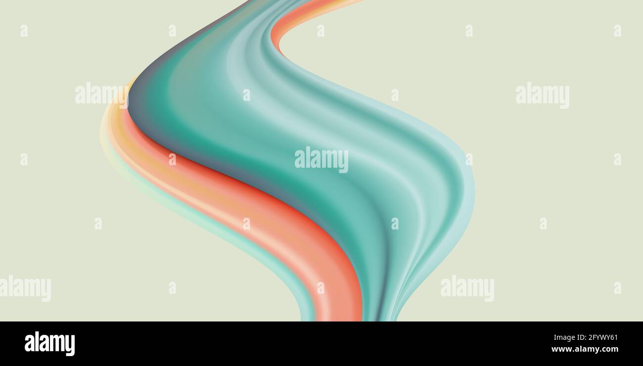 Web header liquid background with orange and turquoise paint flow for ...