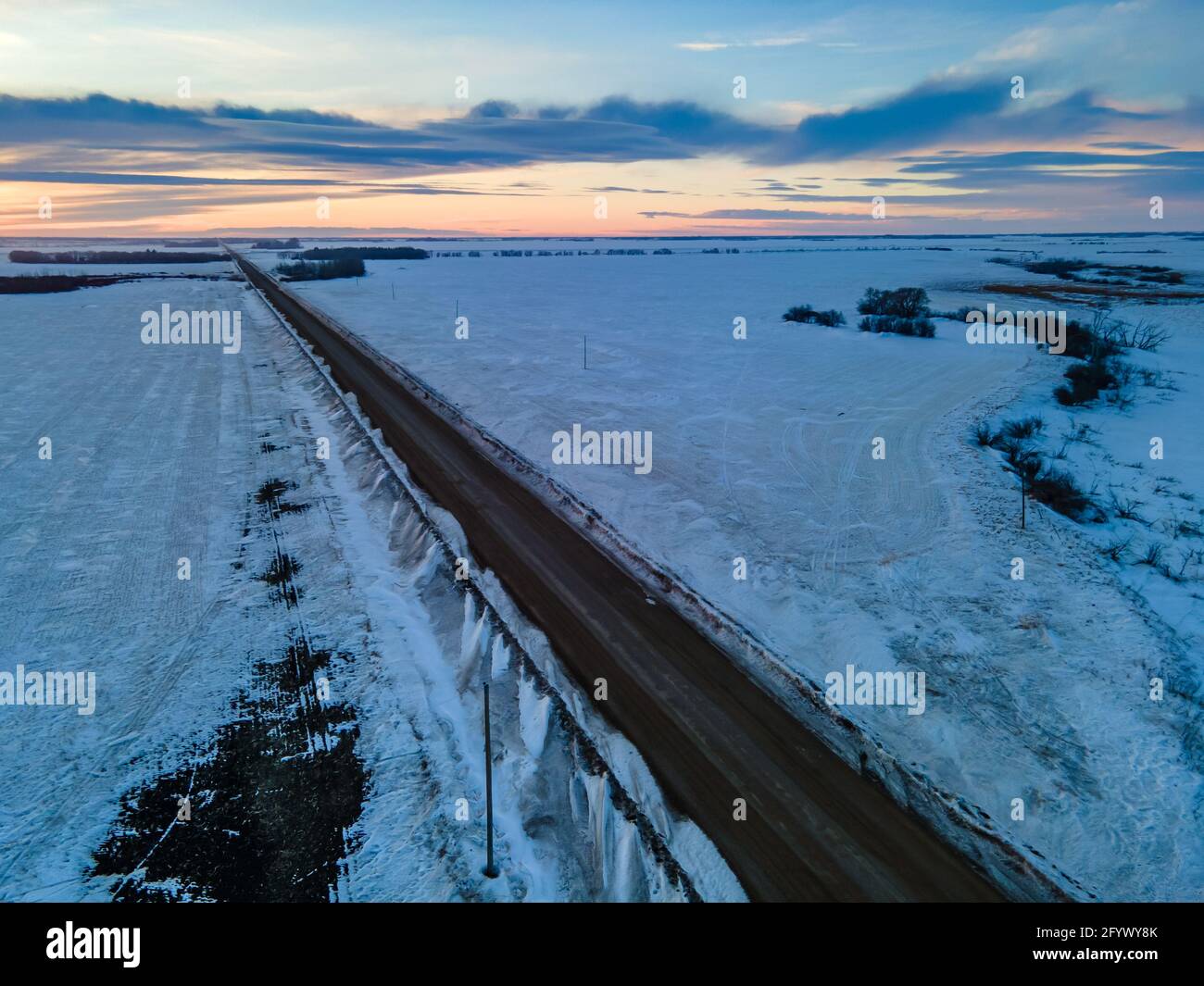 Beautiful drone view prairies country hi-res stock photography and ...
