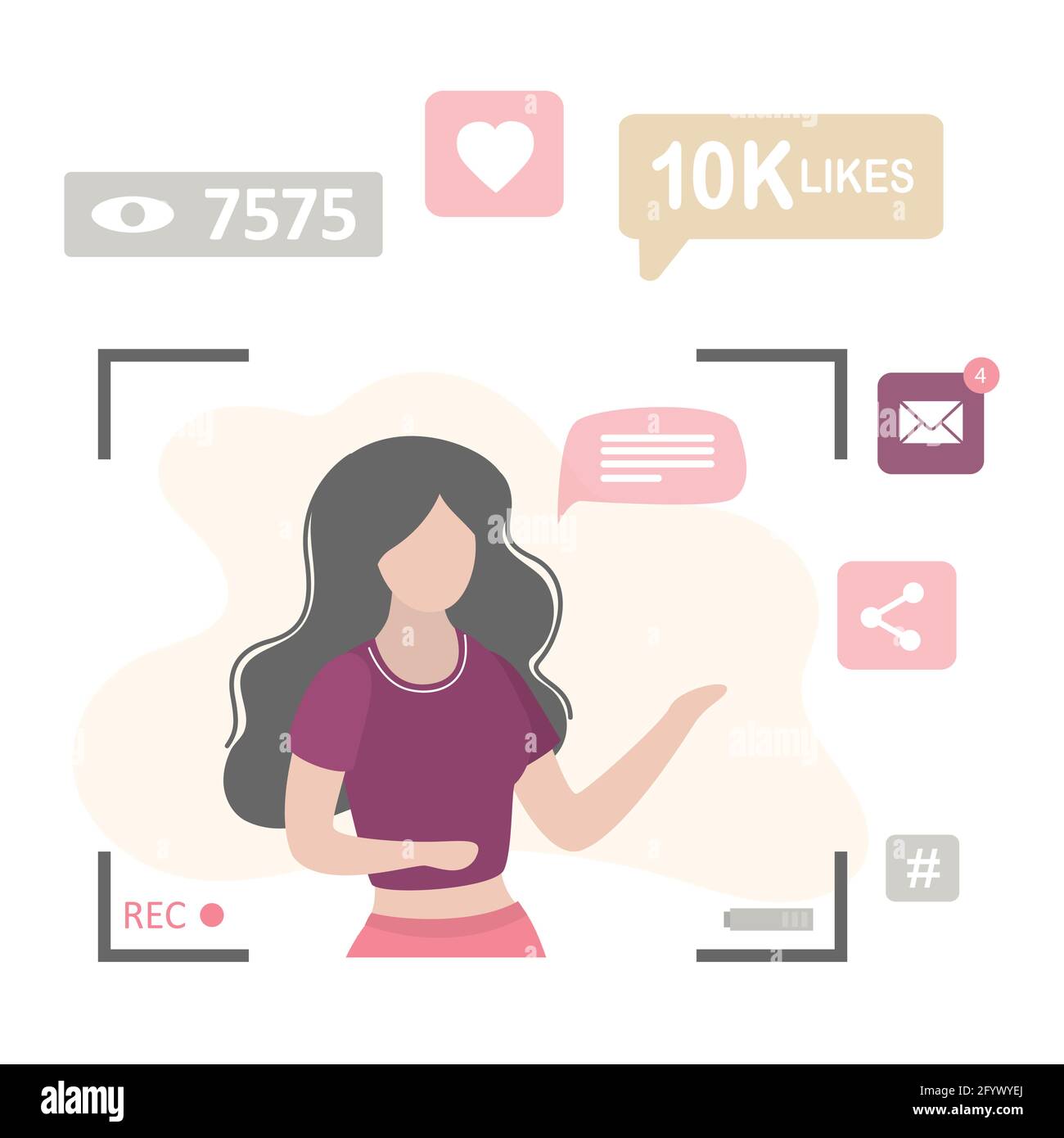 Female create Stock Vector Images - Alamy