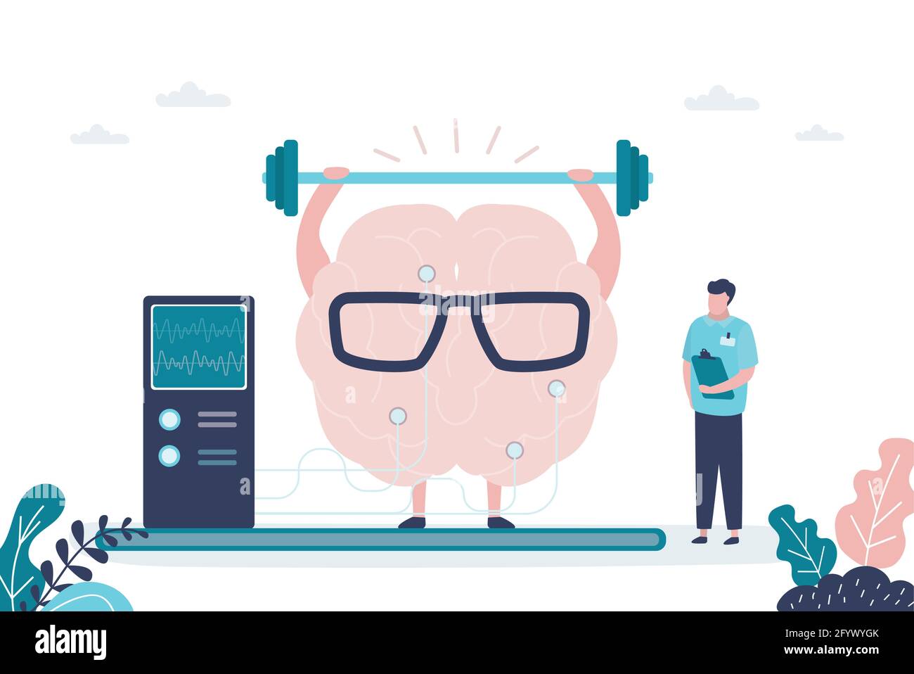 Mind monitors Stock Vector Images - Alamy