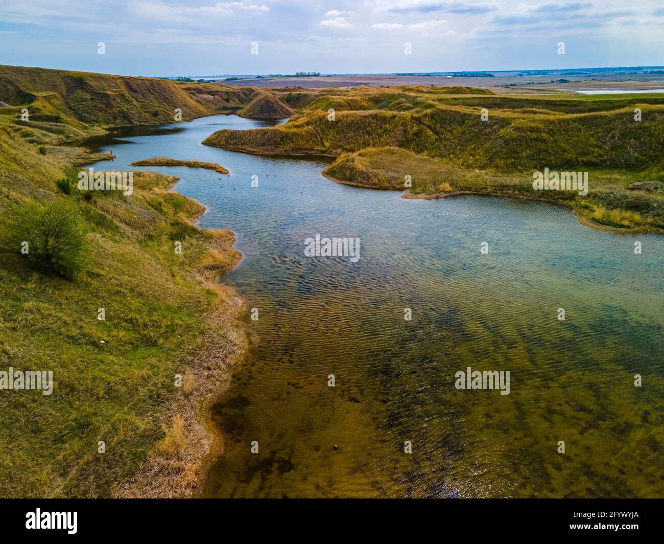 Aerial prairies aerial prairie hi-res stock photography and images - Alamy