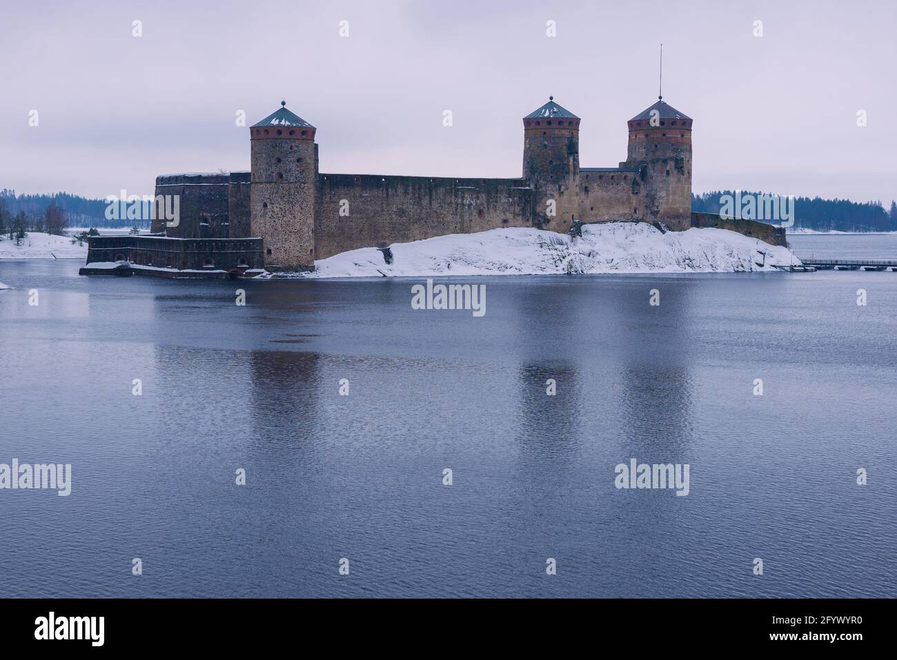Olavinlinna st olaf castle hi-res stock photography and images - Alamy