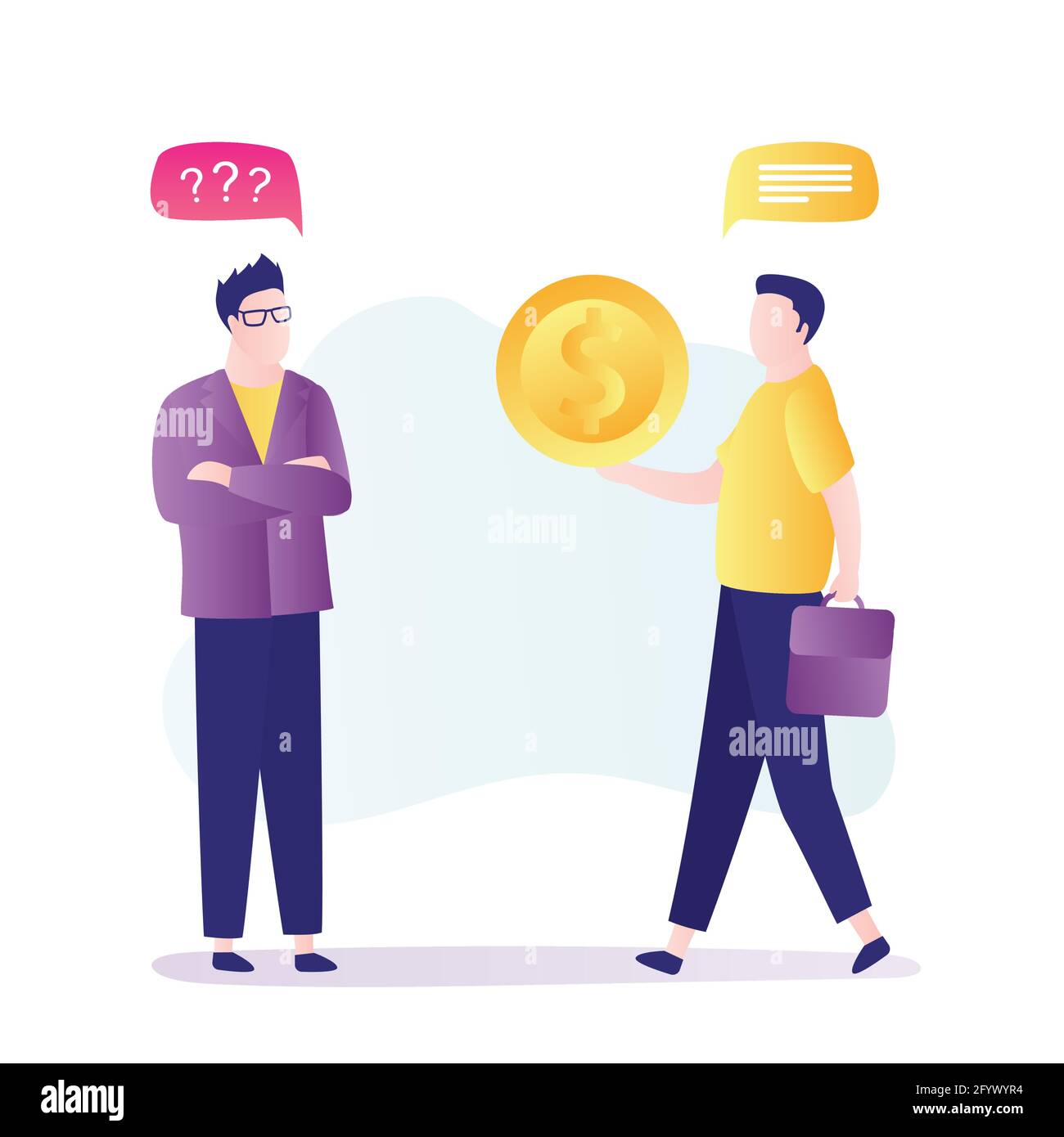Borrower vector vectors hi-res stock photography and images - Alamy