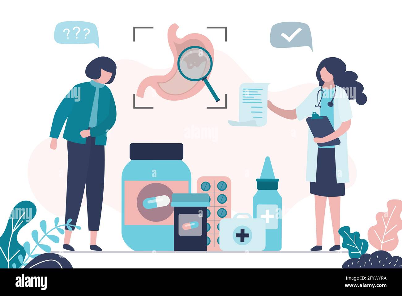 Gastroenterologist Stock Vector Images - Alamy