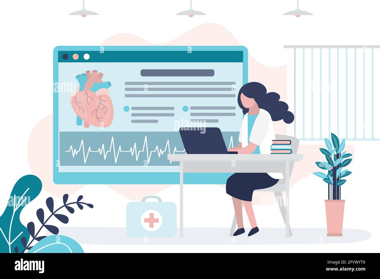 Cartoon character heart heart anatomy hi-res stock photography and ...