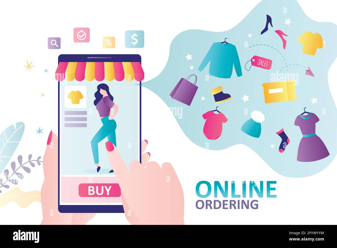 Clothes show Stock Vector Images - Alamy