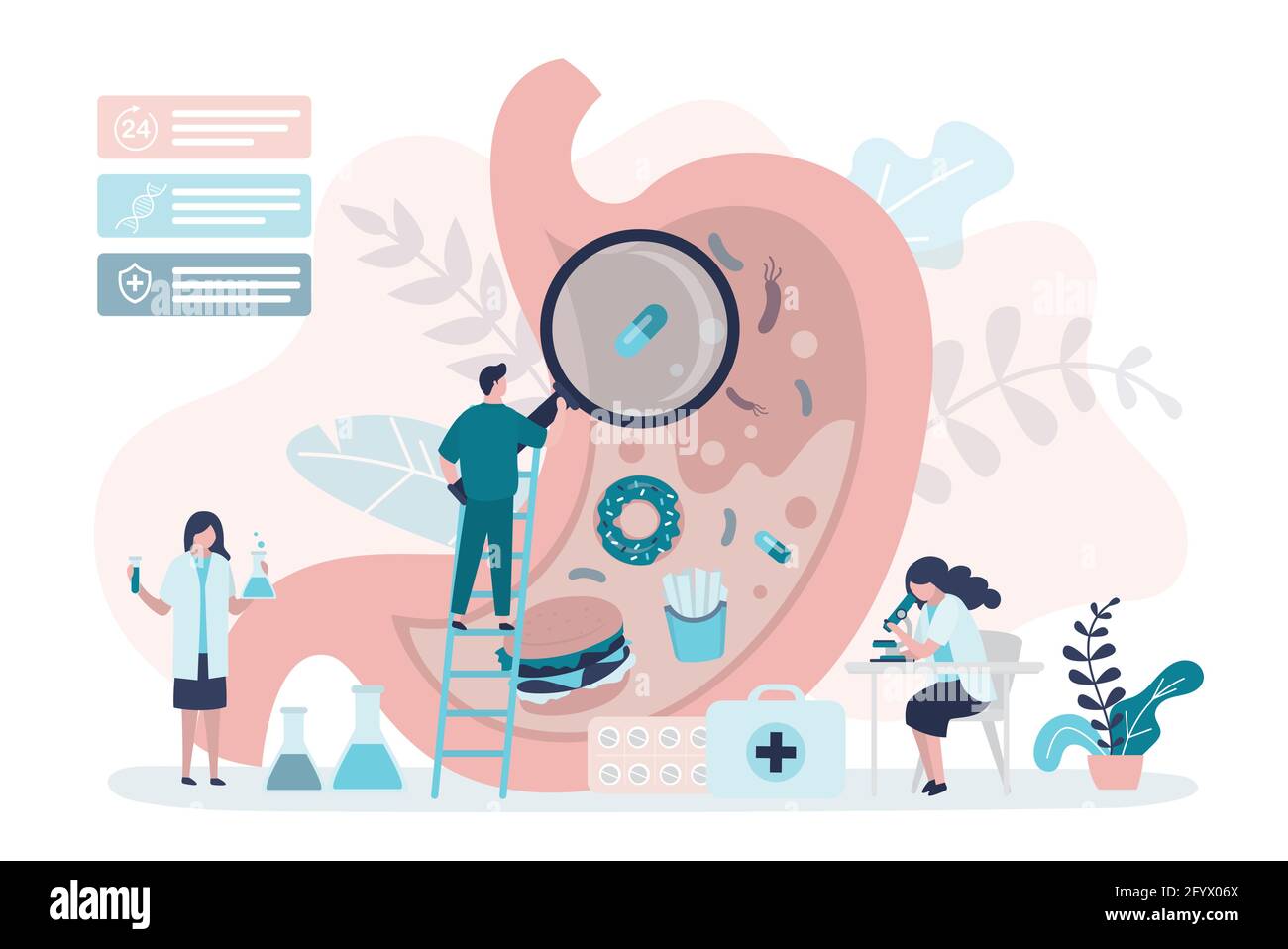 Digestive System Cartoon High Resolution Stock Photography and Images ...