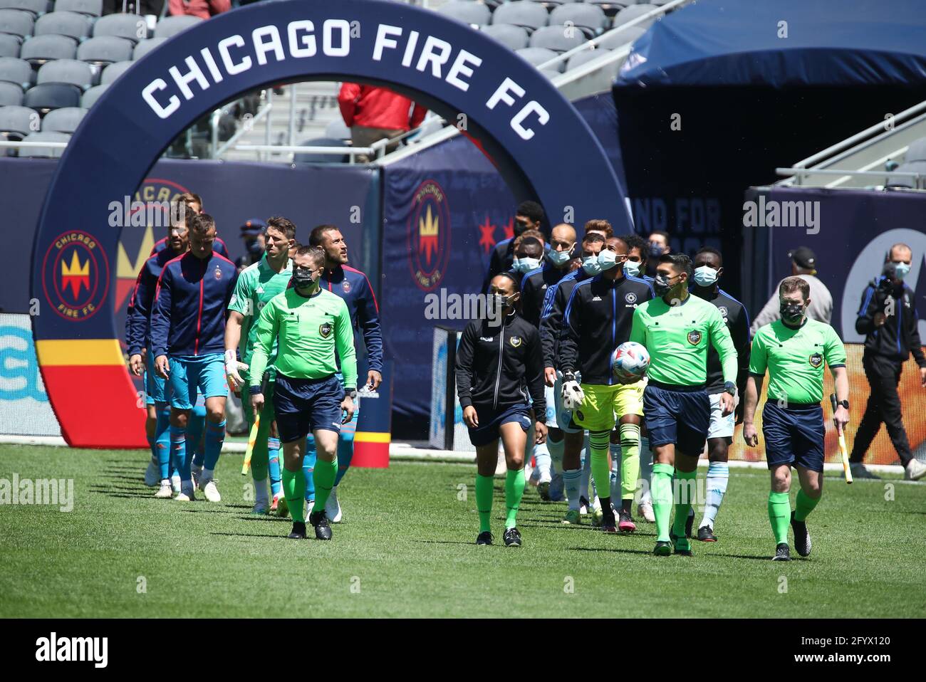 Chicago fire fc soldier field hi-res stock photography and images - Alamy