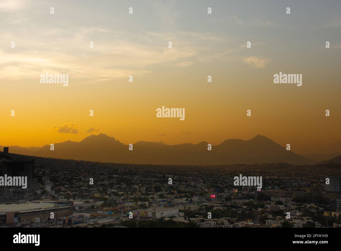 Monterrey city skyline hi-res stock photography and images - Alamy