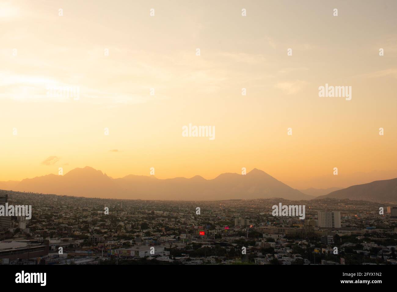 Monterrey city skyline hi-res stock photography and images - Alamy