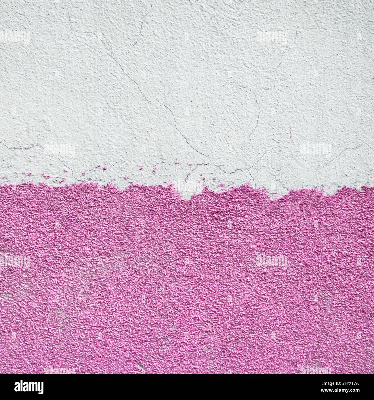 Wall after renovation. Pink and white wall after renovation. Ideal for ...