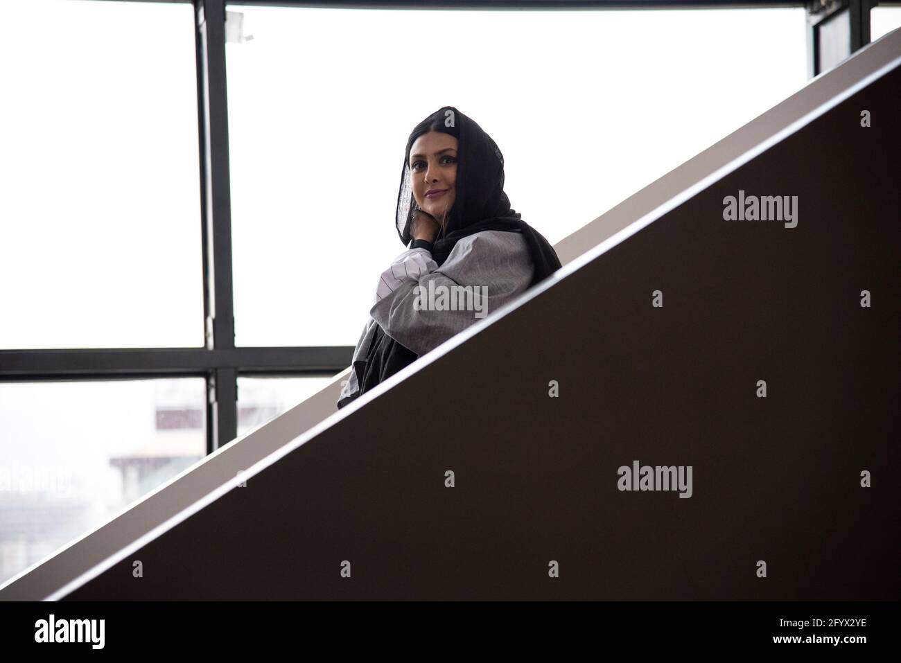 (5/27/2021) Iranian movie actor Azadeh Samadi in a photo opportunity ...