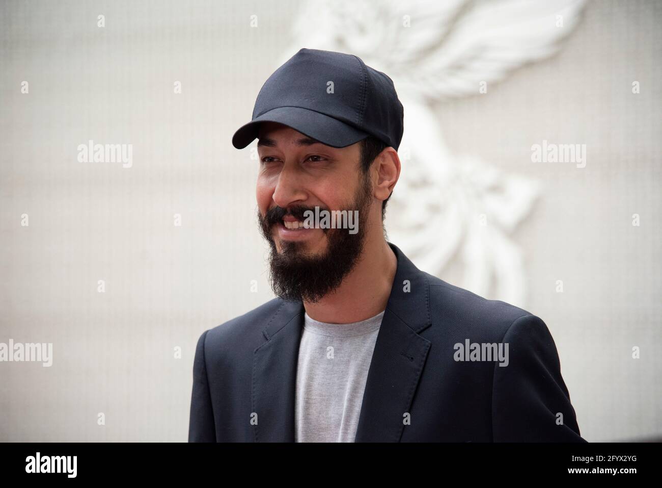 (5/26/2021) Iranian movie actor Bahram Afshari in a photo opportunity ...