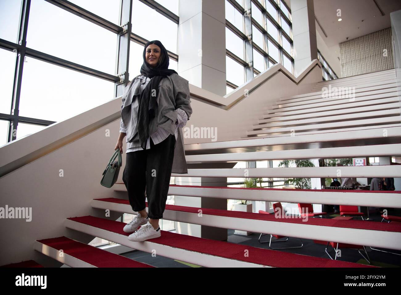 (5/27/2021) Iranian movie actor Azadeh Samadi in a photo opportunity ...