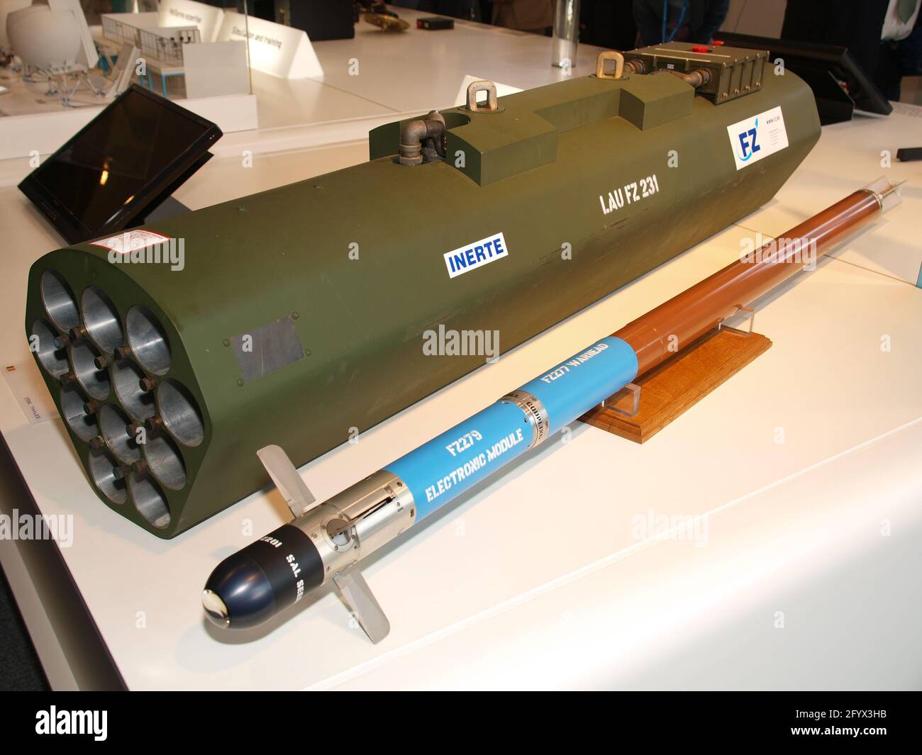 Paris, France - June.18.2008: 2.75 inch Rocket launcher Stock Photo - Alamy