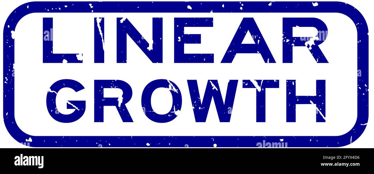 Grunge blue linear growth word square rubber seal stamp on white ... Grunge blue linear growth word square rubber seal stamp on white ...